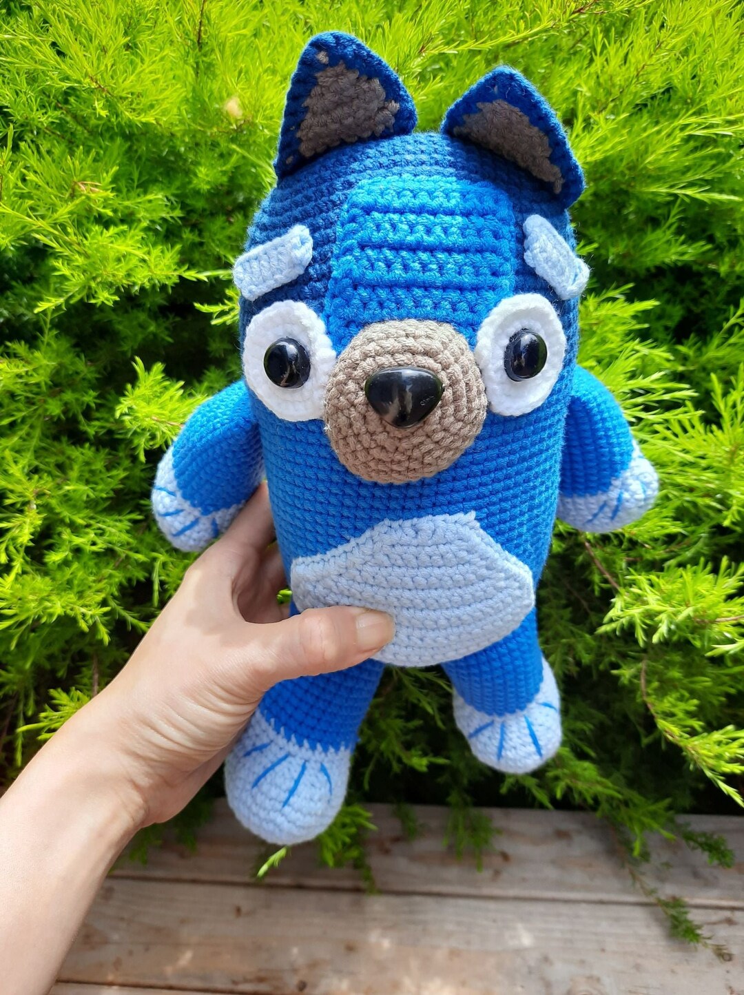 Handmade Crochet Bluey Amigurumi Bluey Handmade Toy Nursery - Etsy ...