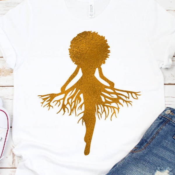 Afro Woman Curly Hair Etsy