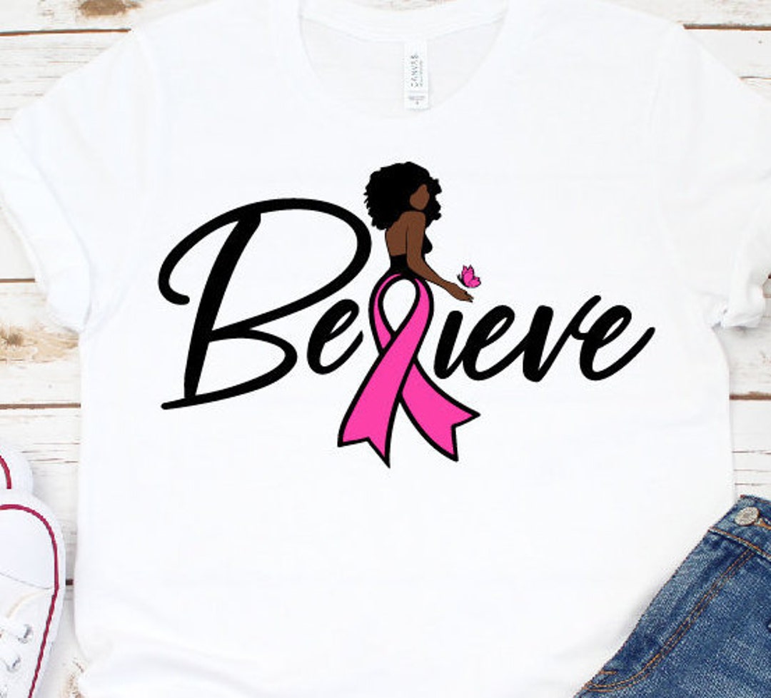 Survivor Svg, Pink Ribbon Svg, Queen Clipart African American Dxf Eps ...