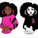 Survivor Svg, Pink Ribbon Svg, Queen Clipart African American Png Dxf ...