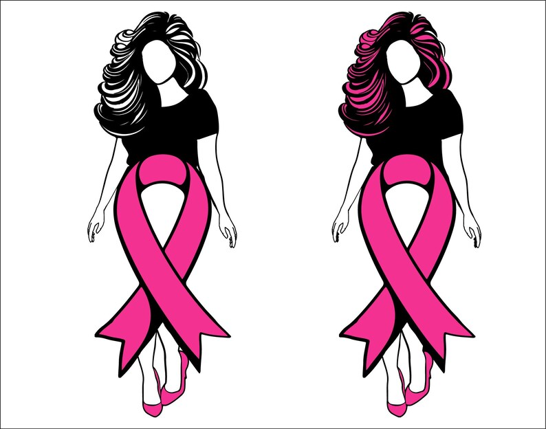 Survivor Svg Pink Ribbon Svg Queen Clipart African American - Etsy