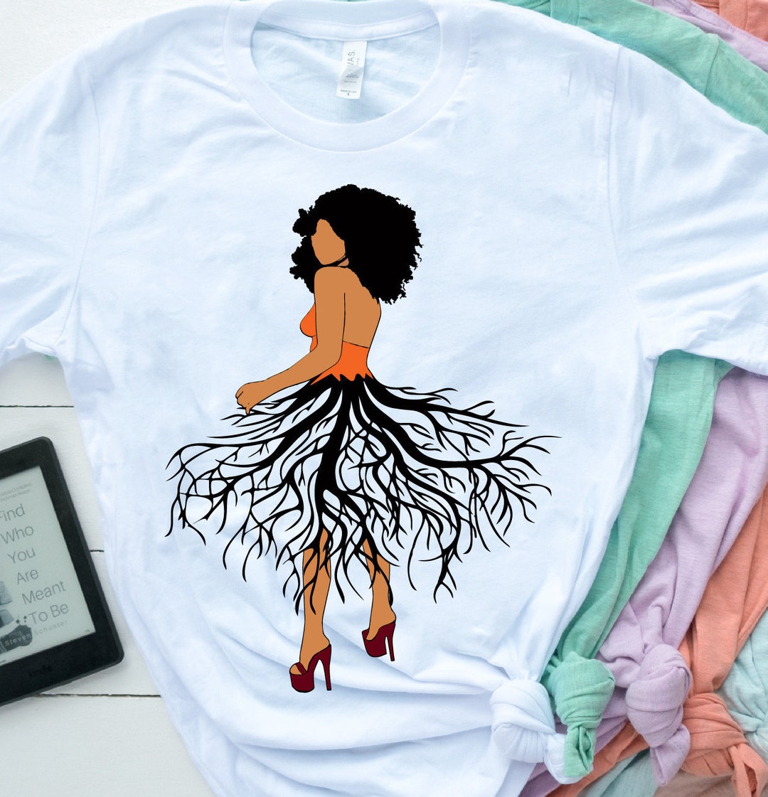 Afro Roots SVG - Queen Clipart African American Png Dxf Eps Jpeg Png ...