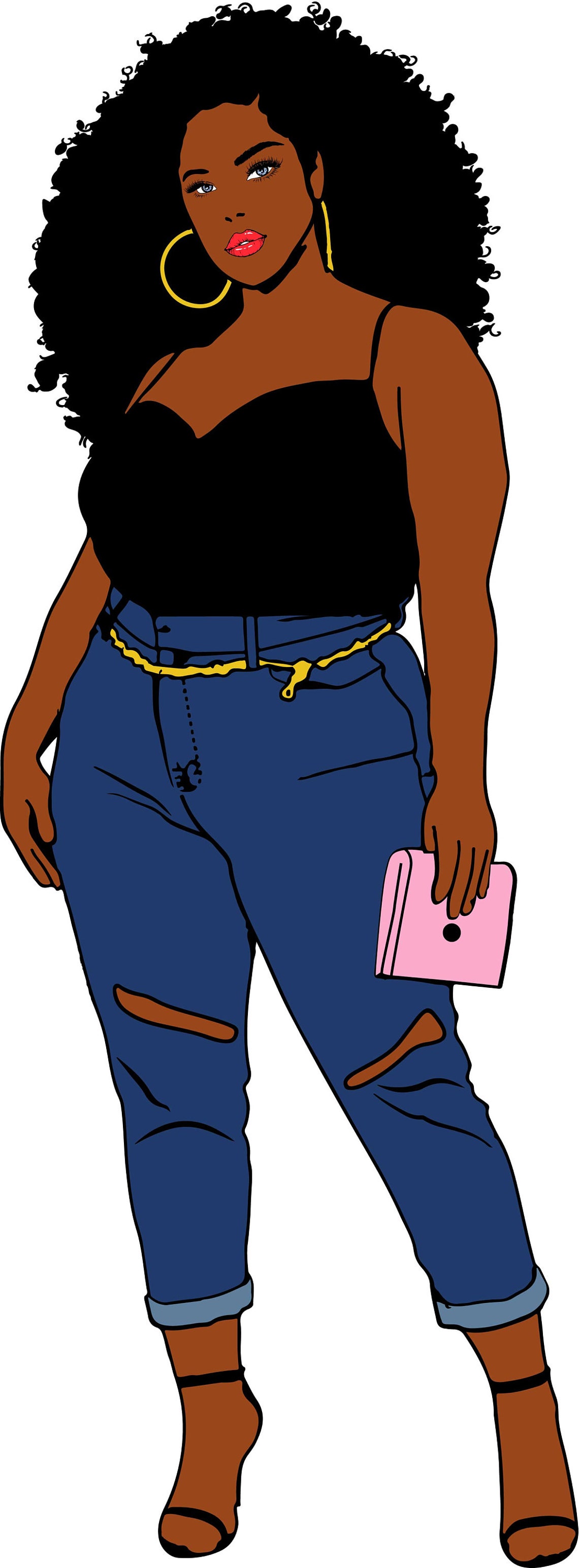 Woman Bundle Svg Curvy Girl Svg Thick Woman Svg BBW Art | Etsy