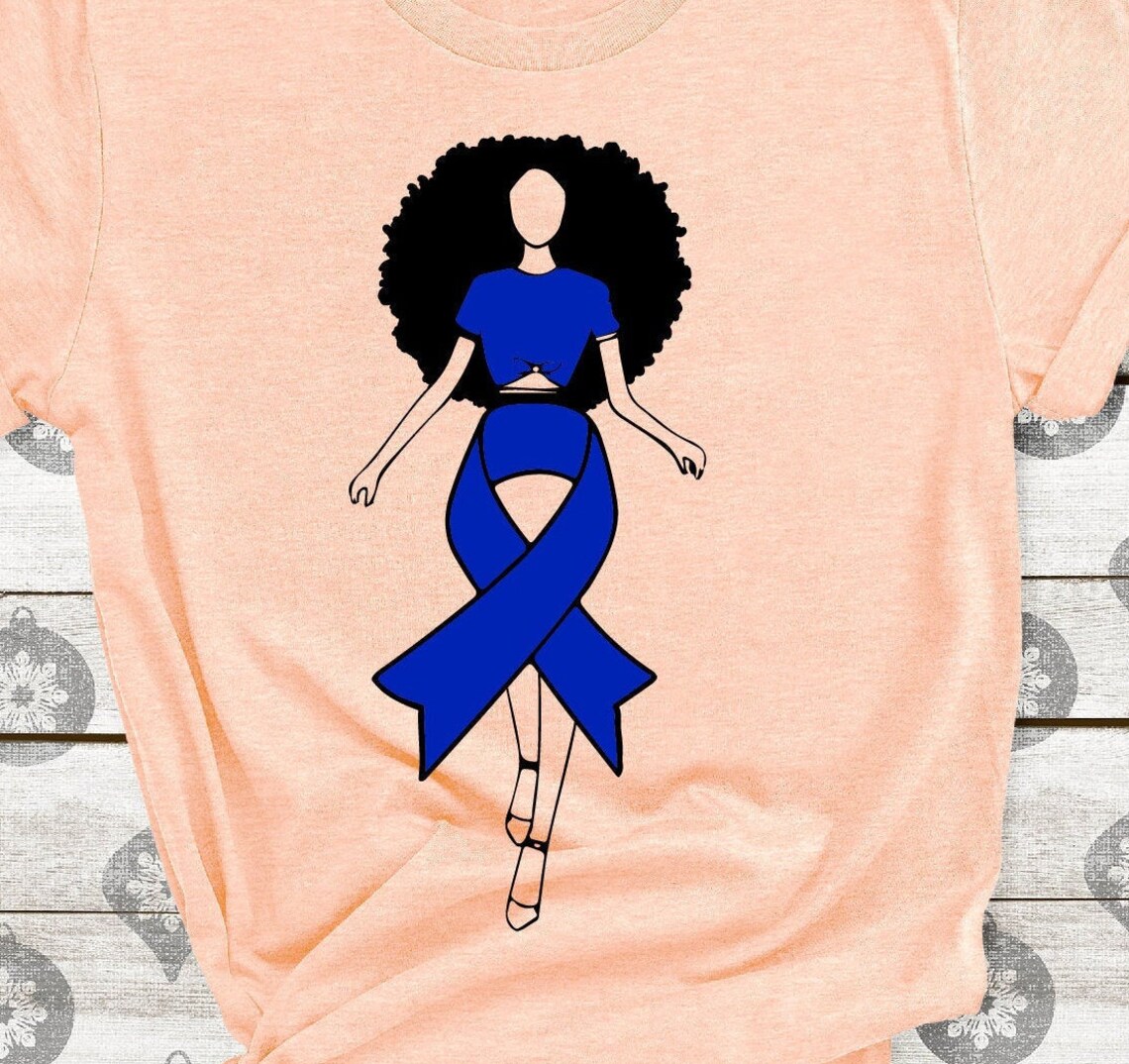 Survivor svg Pink Ribbon svg Queen clipart African American | Etsy