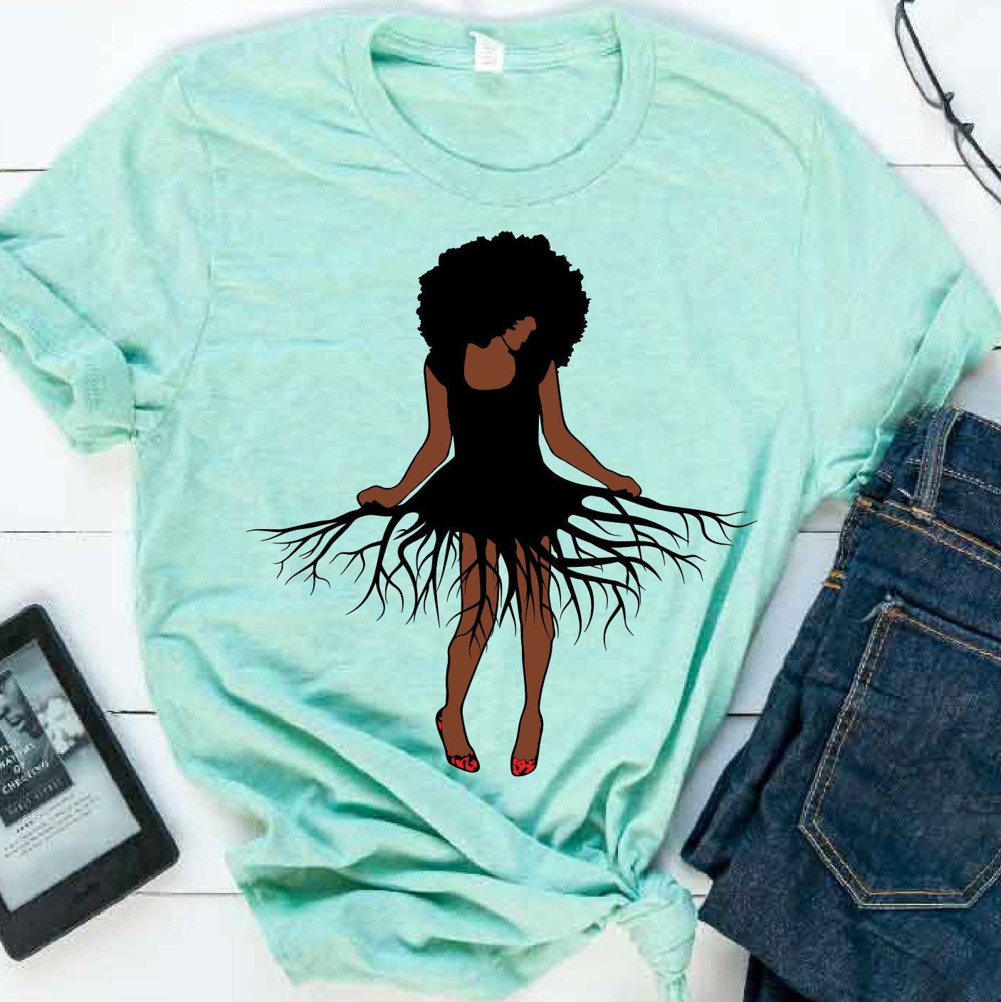 Afro Roots SVG clipart African American africa png dxf eps | Etsy