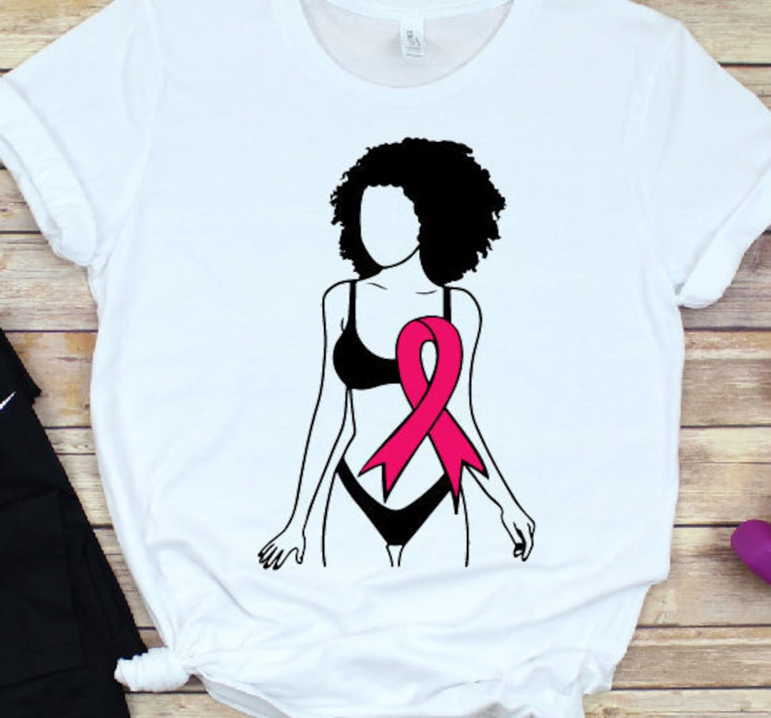 Survivor Svg, Pink Ribbon Svg, Queen Clipart African American Png Dxf ...