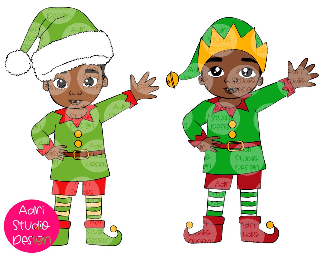 Christmas Svg Elf Svg Black Elf Svg Natural Elf Svg Merry Christmas Svg Svg Files For