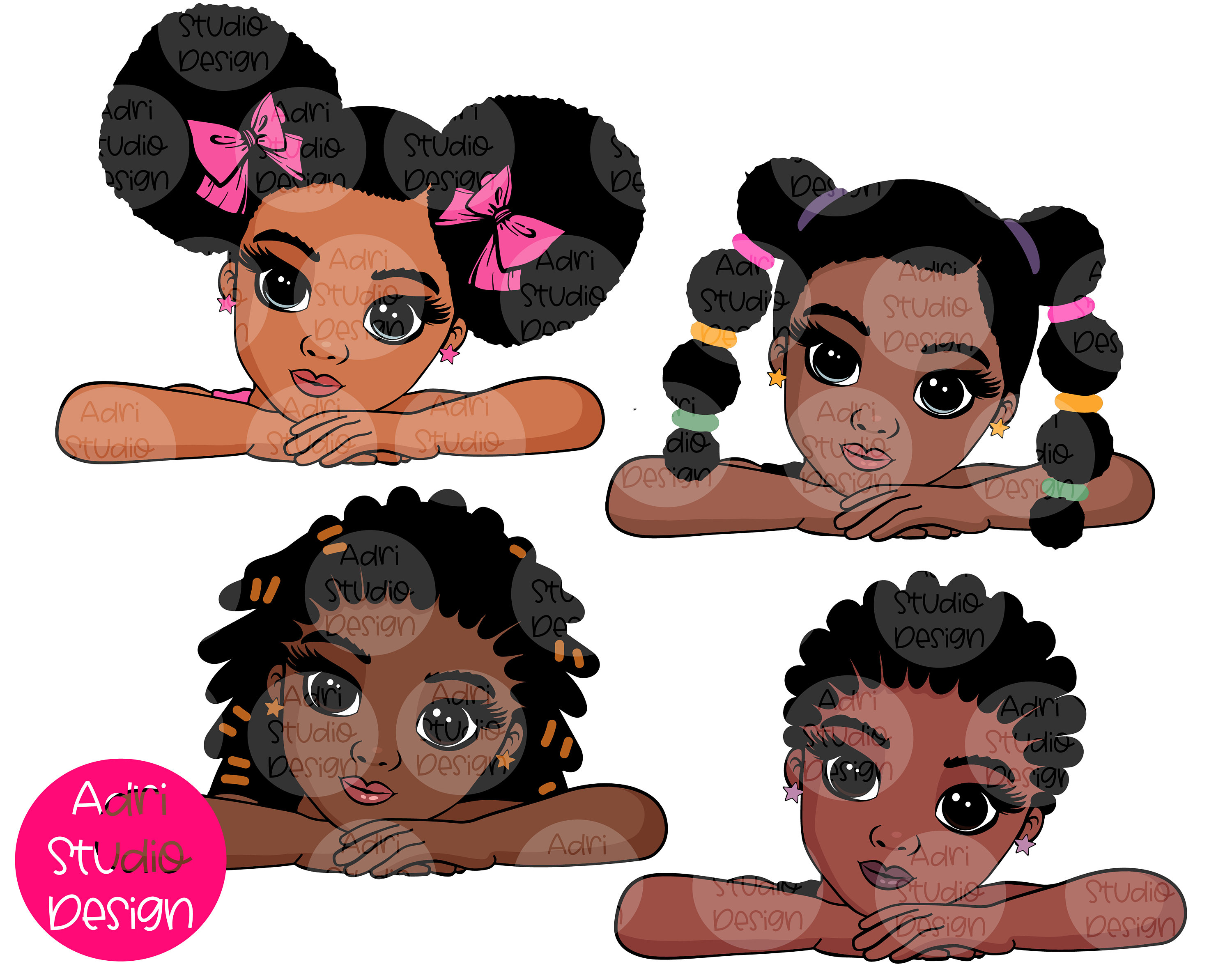 Pigtail Clipart