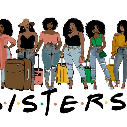 DIVAS Black Sistas Queen Melanin African American Women - Etsy