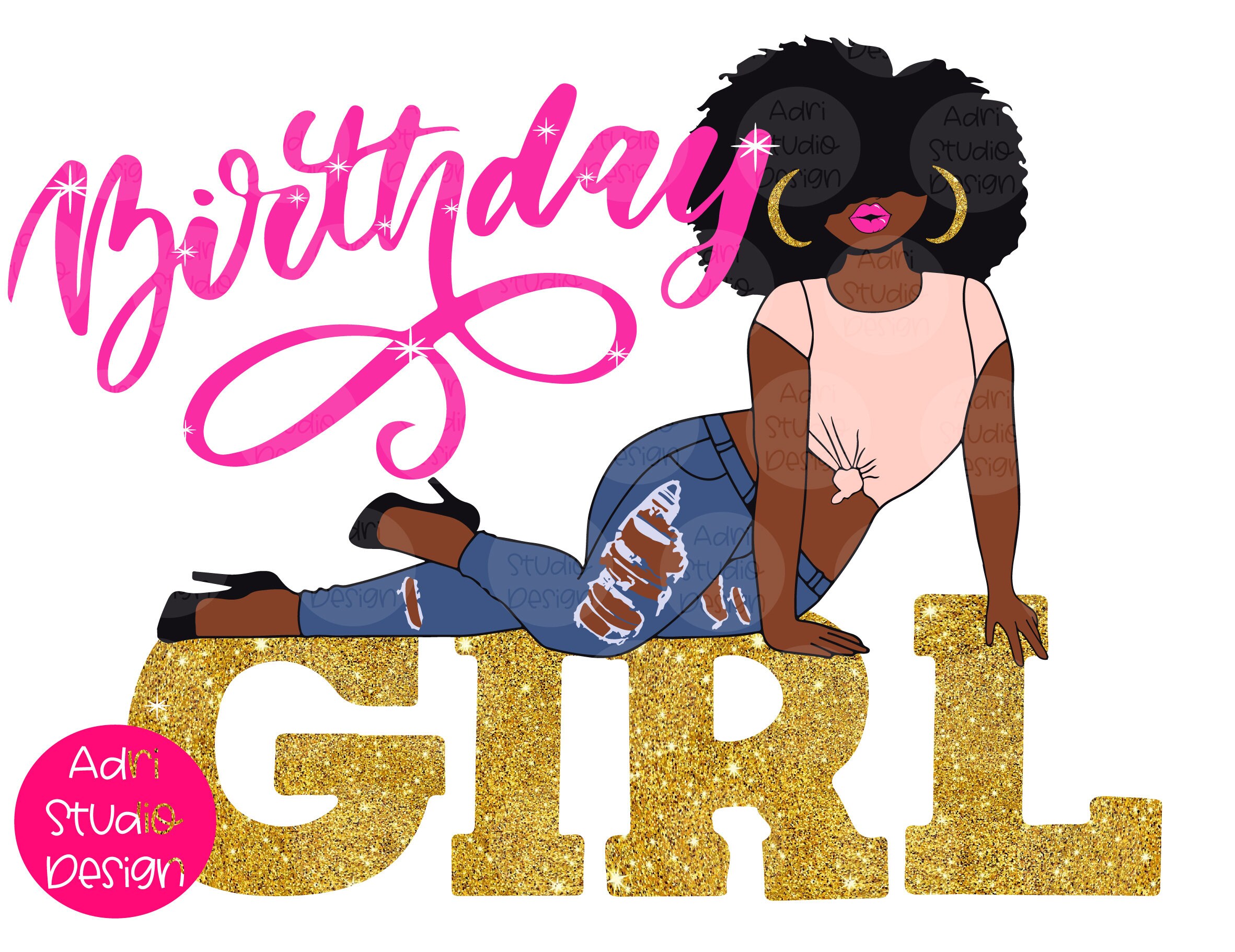 Birthday DIVA Drip Diva Party Cut File Birthday Queen SVG | Etsy