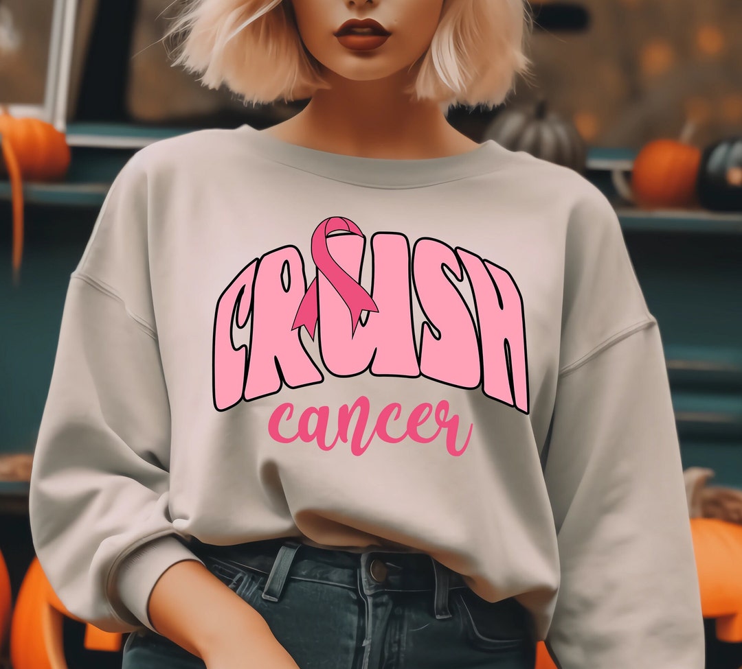 High Heels, Pink Ribbon Svg, Crush Cancer Svg African American Pink ...