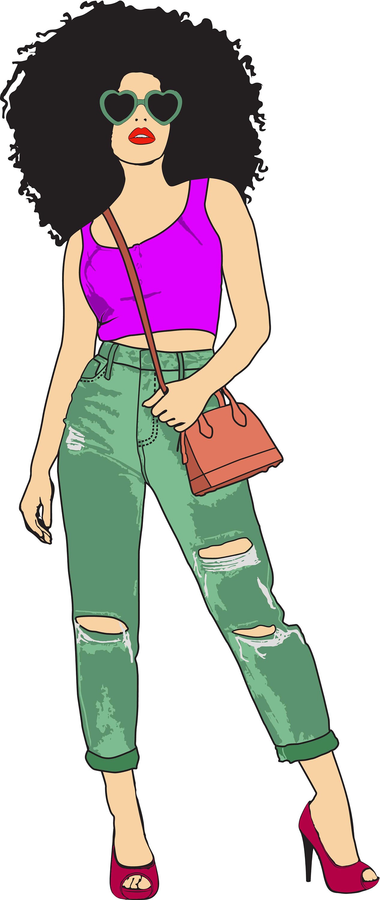 Woman Bundle Svgfootball Girl Clipart Sport Girl Clipart | Etsy