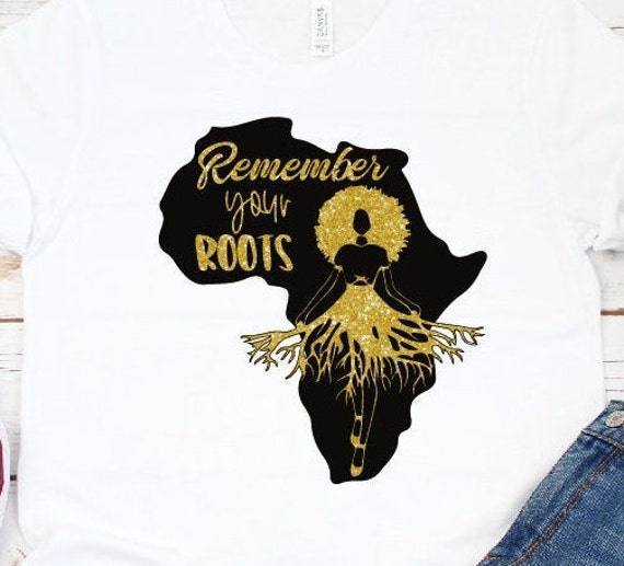 Afro Roots SVG Queen Clipart African American Png Dxf Eps | Etsy UK