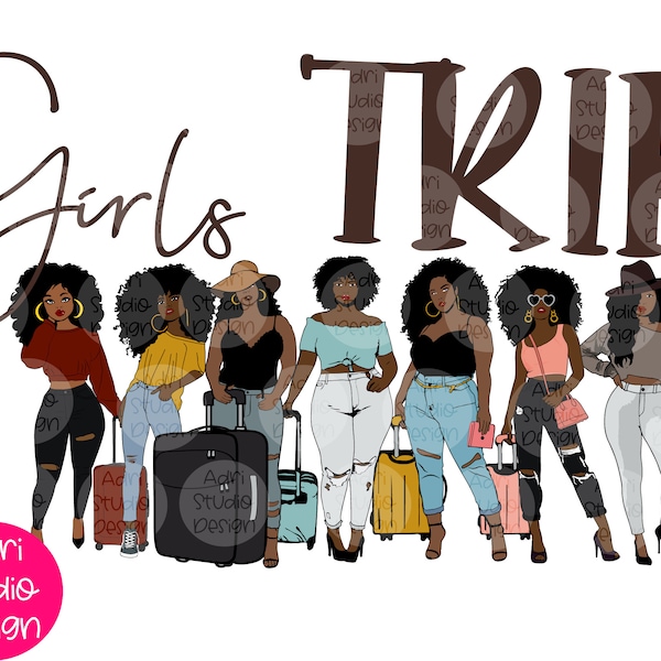 Girls Trip Svg - Etsy