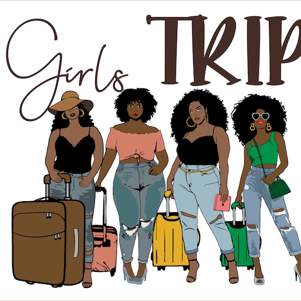Girls Trip Svg - Etsy