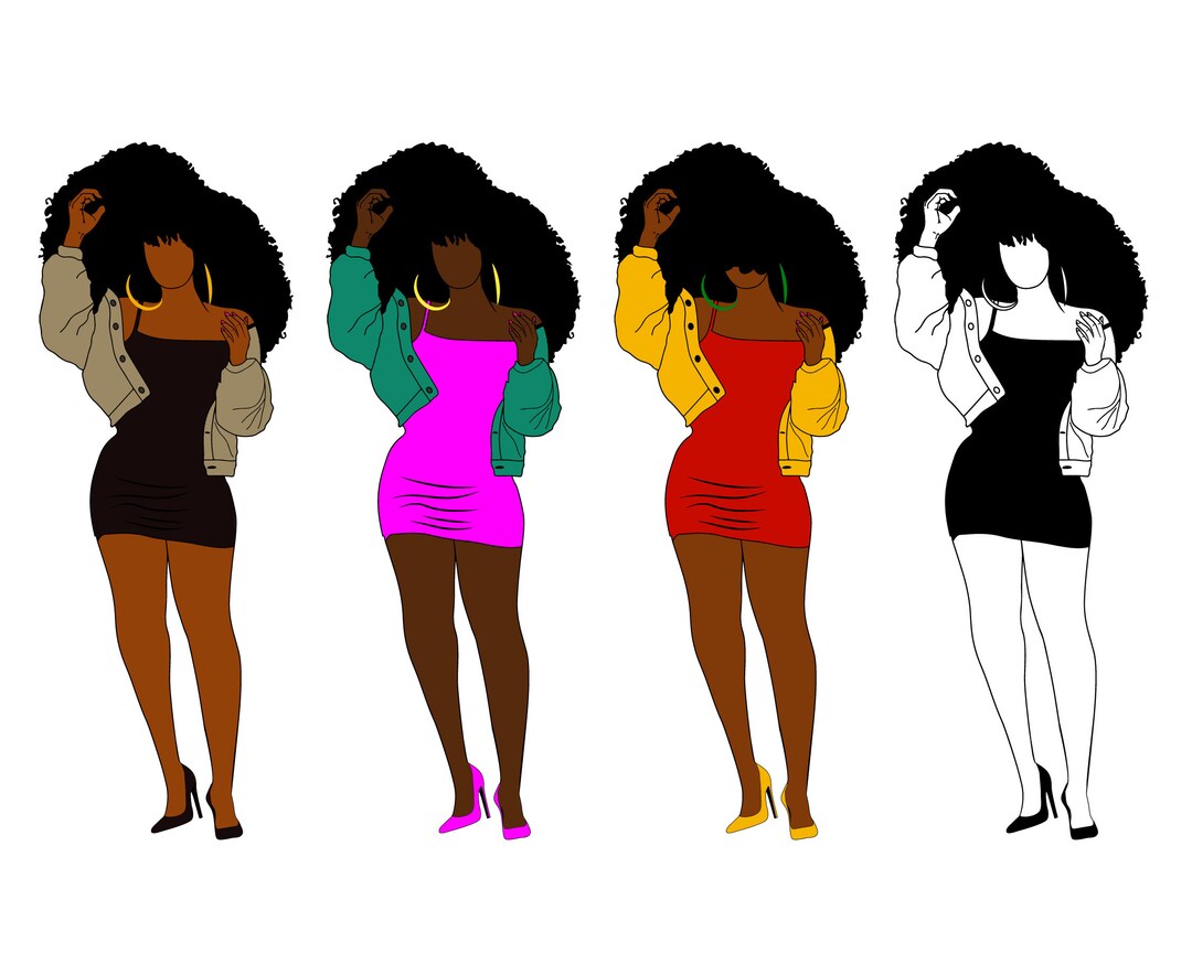 Black Sistas Queen Melanin African American Women, Black Woman Svg ...