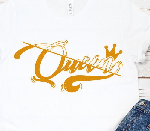 Queen SVG Cut File Cut Files Queen SVG Files for Cricut - Etsy