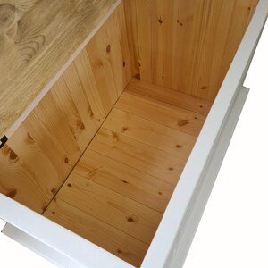 Hand Crafted Liberty Style Settle With Hooks & Storage Chest - Etsy UK