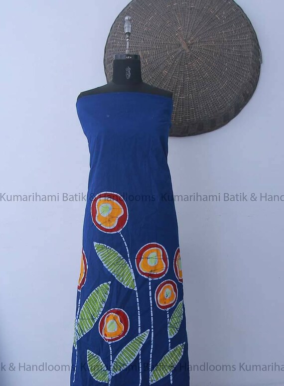 Handmade batik frock materials | Etsy