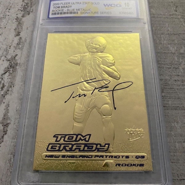 Tom Brady Autograph - Etsy