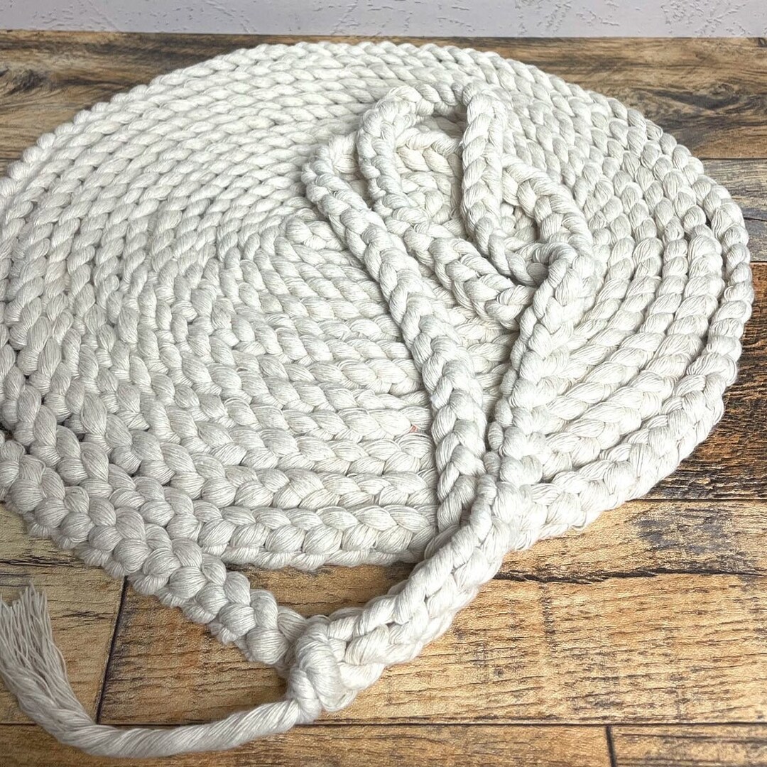 Rope Garland Macrame Garland Weighted Pew Rope Wall Hanging - Etsy