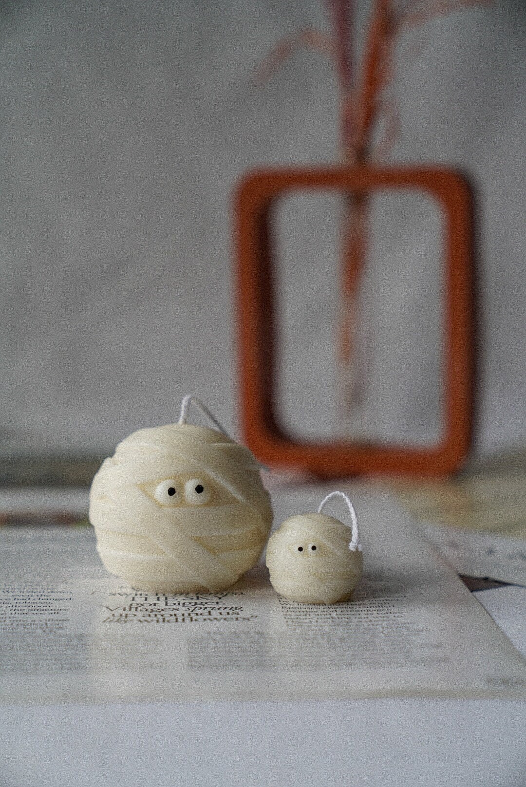 Mummy Candle Set | Halloween Decoration | Autumn Home Decor | Pumpkin ...