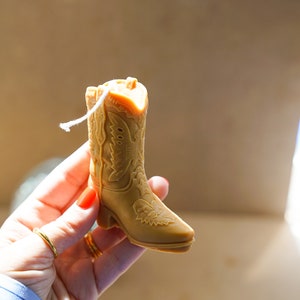 Handmade Cowboy Boots Candle | Western Home Decoration | Unique Gift ...