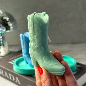Handmade Cowboy Boots Candle | Western Home Decoration | Unique Gift ...