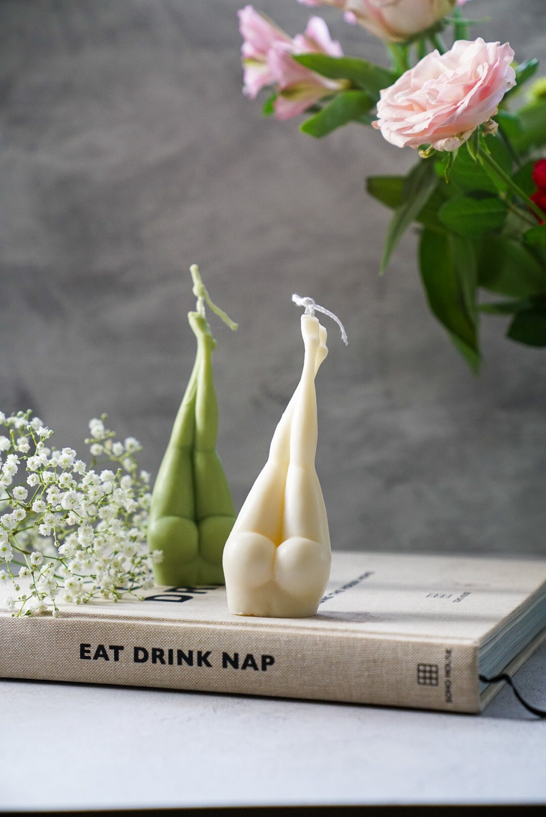 Sexy Lady Legs Candle | Ballerina Legs Soy Wax Candle - Etsy