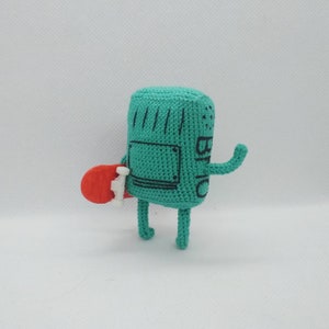 Little Bmo Cute Beemo Adventure Time Character BMO Tiny Toy BMO Trinket ...
