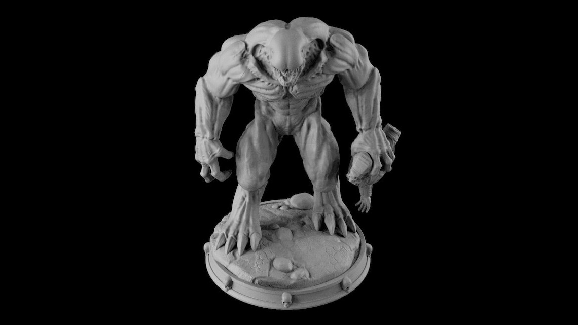 HELL KNIGHT DOOM stl | Etsy