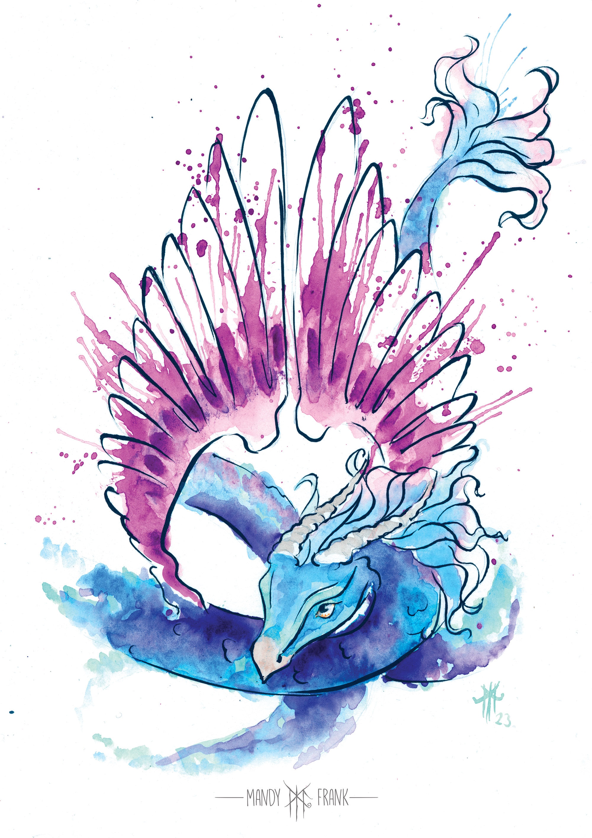 Occamy A4 Fine Art Print - Etsy
