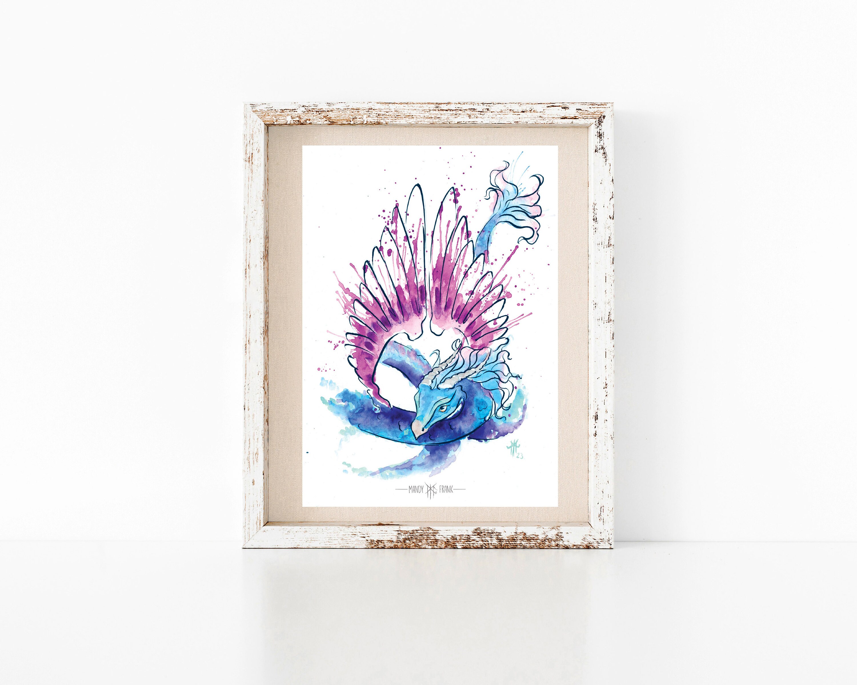 Occamy A4 Fine Art Print - Etsy