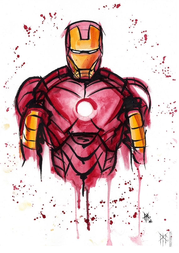 Iron Man Tegninger