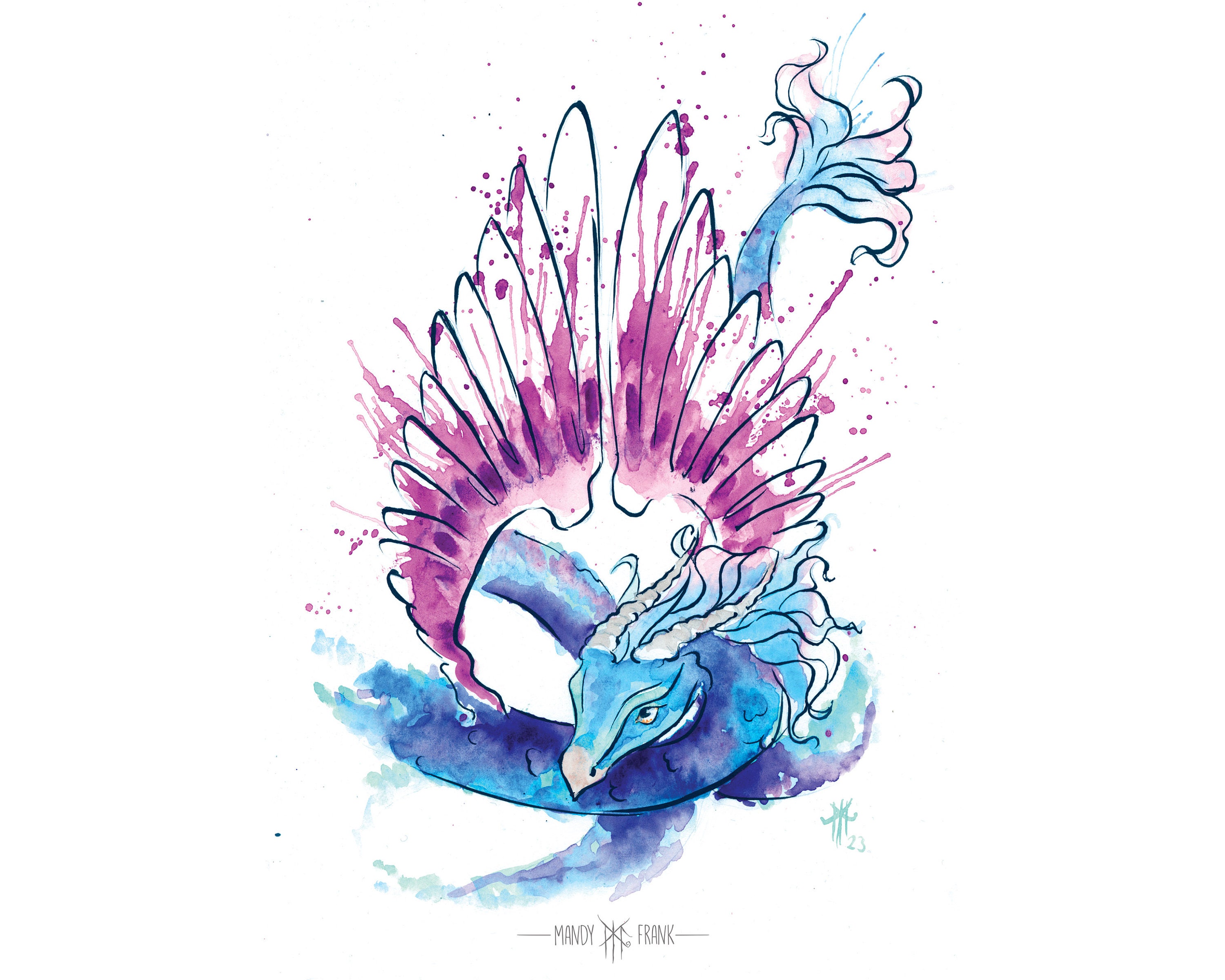 Occamy A4 Fine Art Print - Etsy