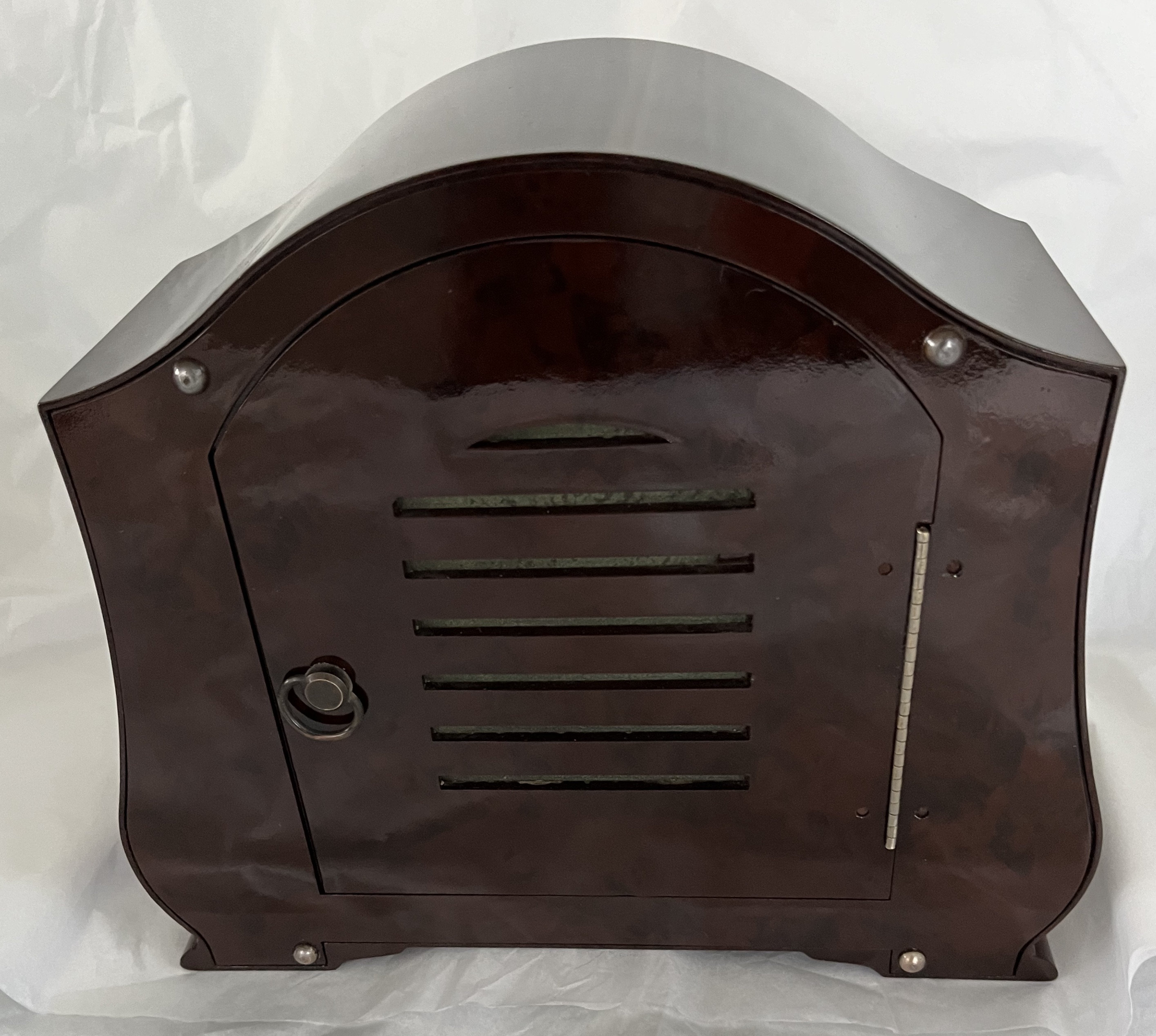 Smiths Art Deco Mantel Clock Bakelite Case With Quartz Timepiece - Etsy