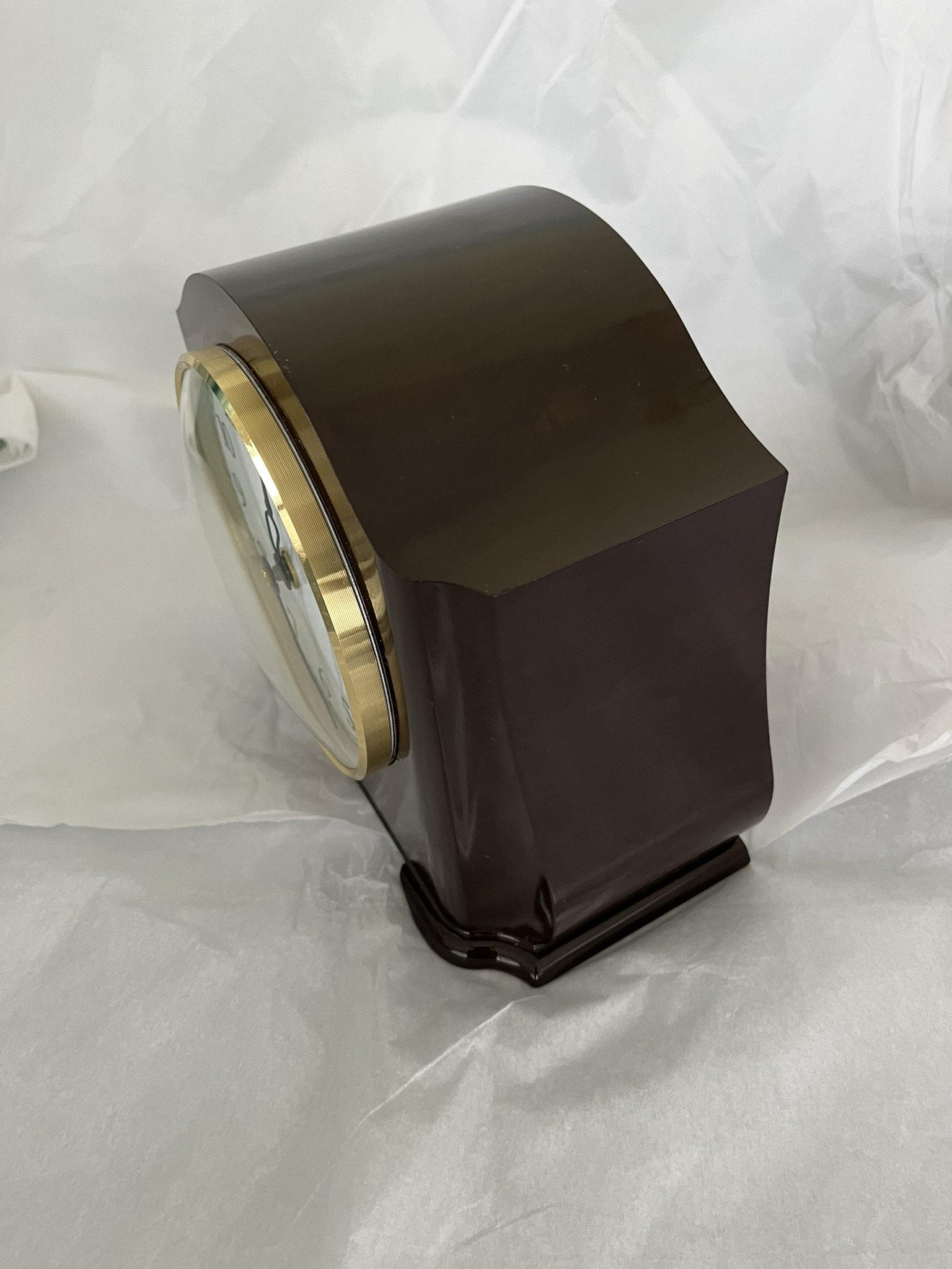 Smiths Art Deco Mantle Clock Bakelite Case With Quartz Timepiece - Etsy UK