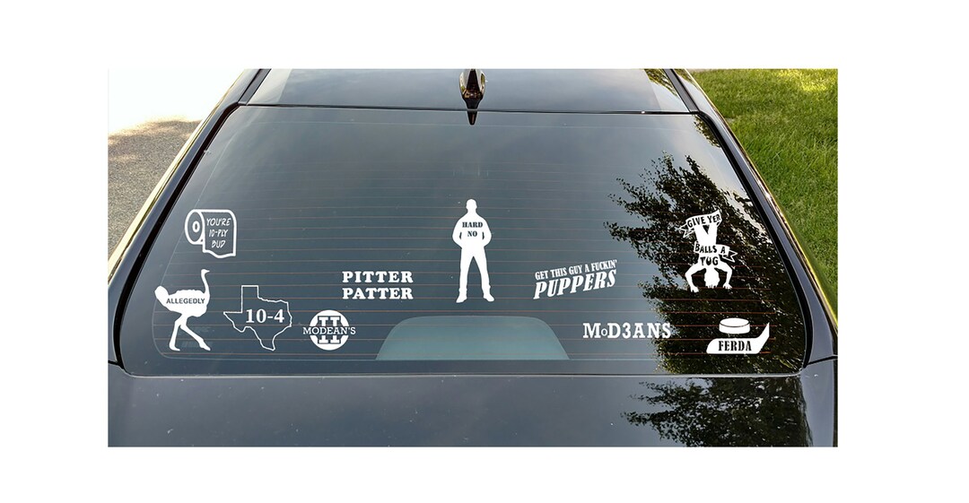 Letterkenny TV Show Deluxe 10 Piece Decal Pack (get This Guy a Puppers ...