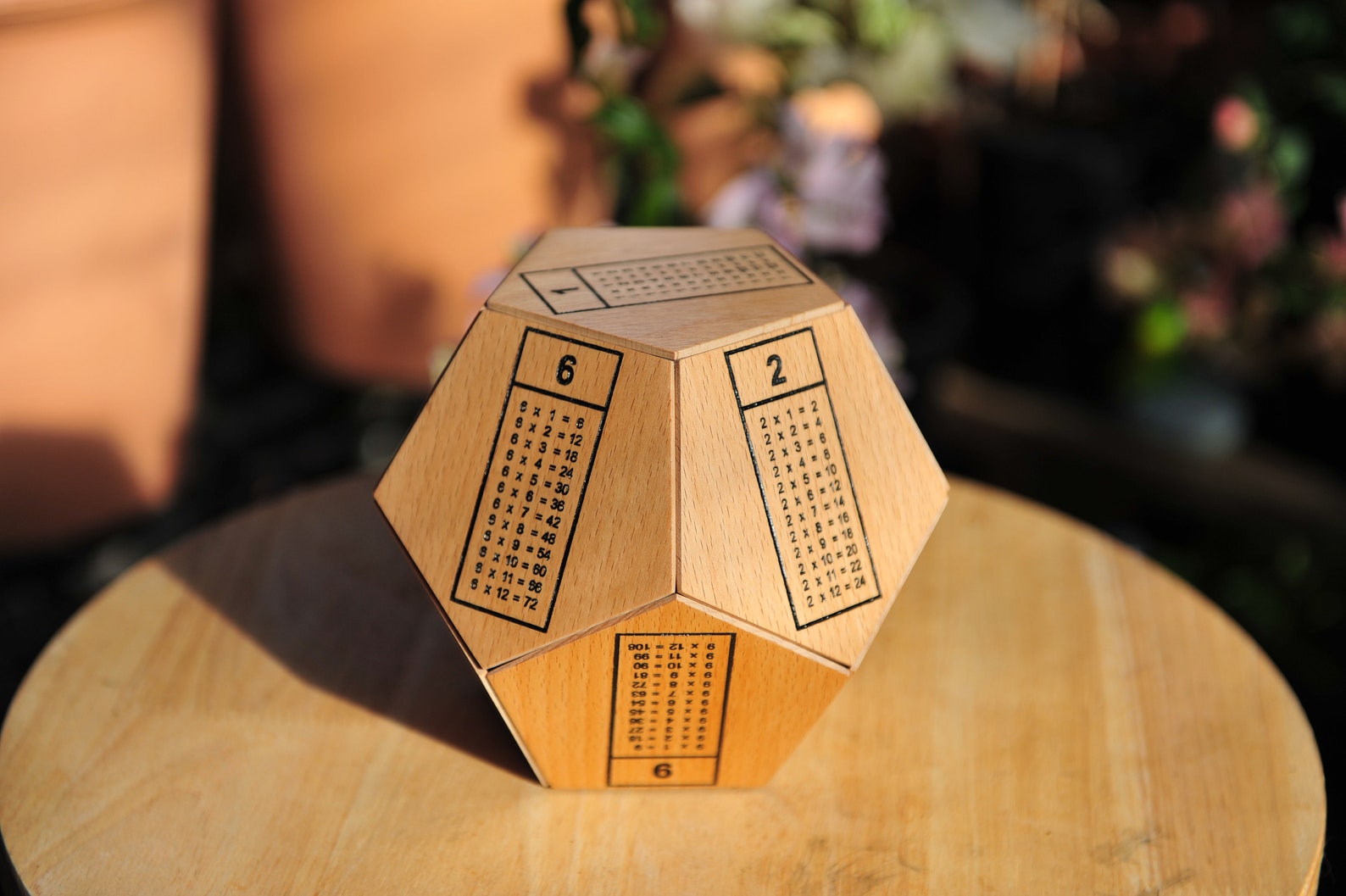 12x12 Wood Multiplication Table - Etsy