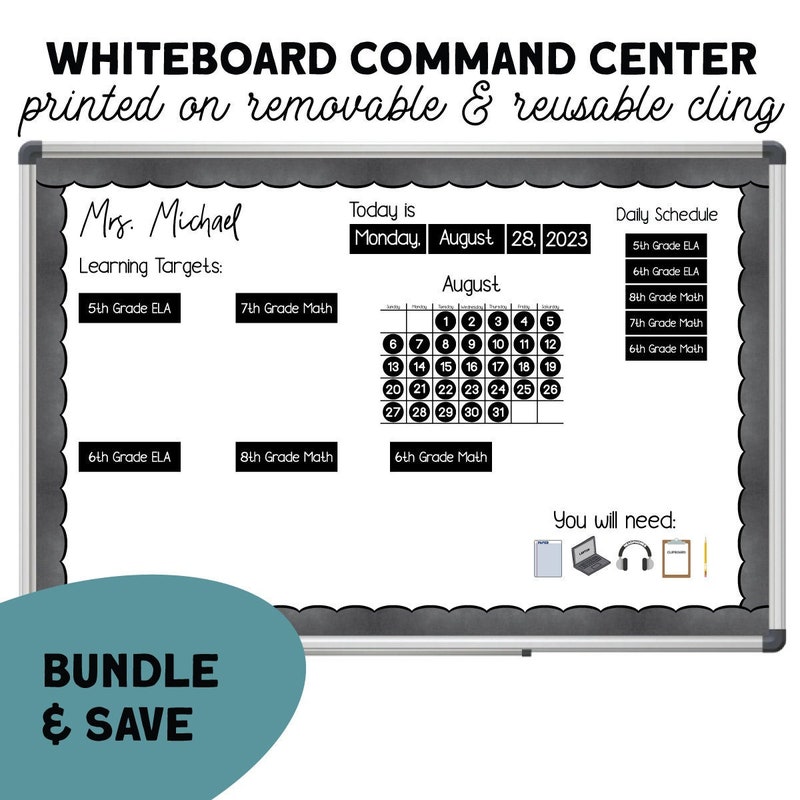 Whiteboard - Etsy