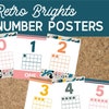 Retro Brights Word Wall | Printable PDF | Modern and Bright Classroom ...