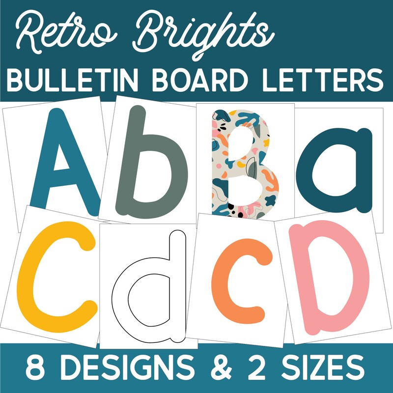 Bright Letters - Etsy