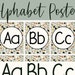 Modern Terrazzo Alphabet Posters | Printable PDF | Modern and Neutral ...