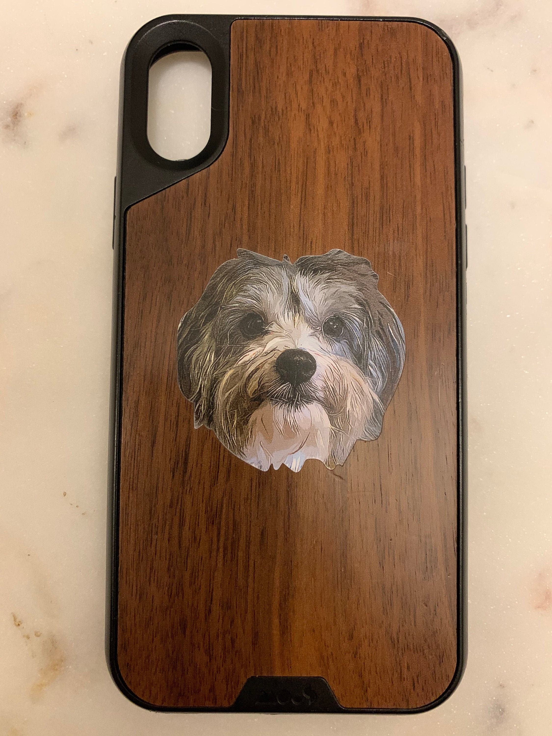 Custom Pet Decal for Your Cell Phone (removable Vinyl) - Etsy