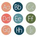 Tropical Botanical Alphabet Posters | Printable PDF | Modern and Nature ...