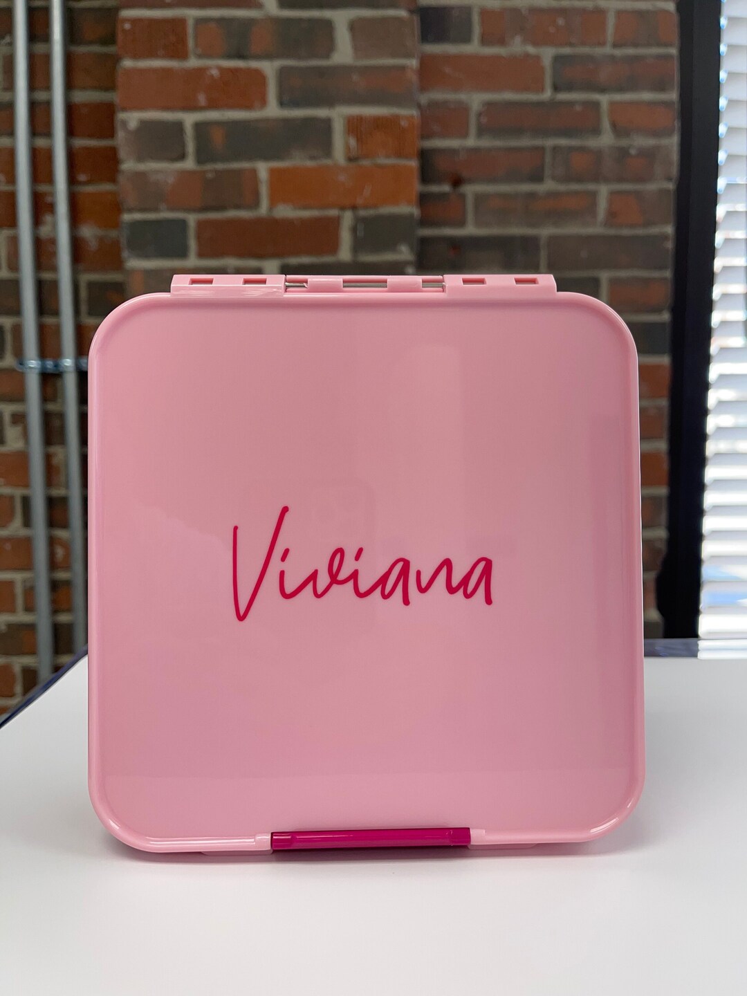 Custom Little Lunch Box Co Pink Bento Five | Custom Bento Box ...