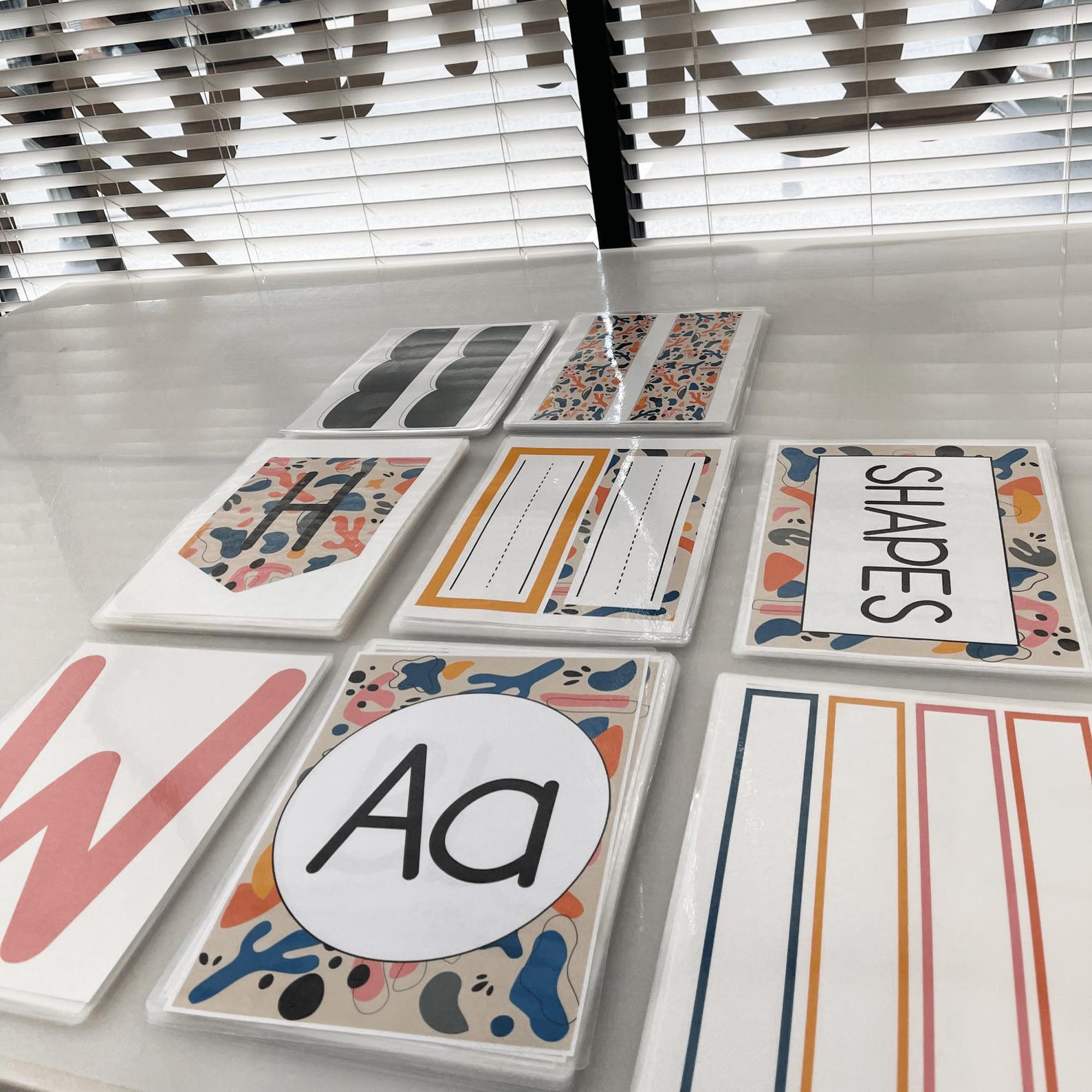 Retro Brights Bulletin Board Letter & Border Bundle | Printable PDF ...