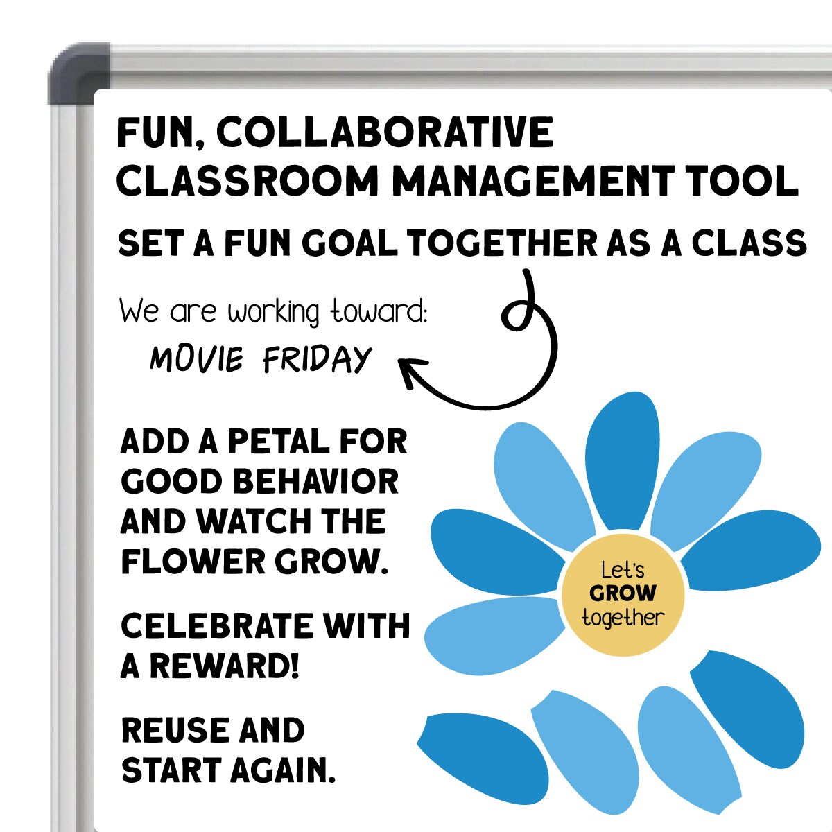 Student Motivation System Magnetic Flower Classroom Reward System ...