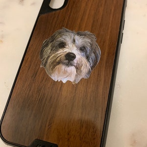 Custom Pet Decal for Your Cell Phone (removable Vinyl) - Etsy