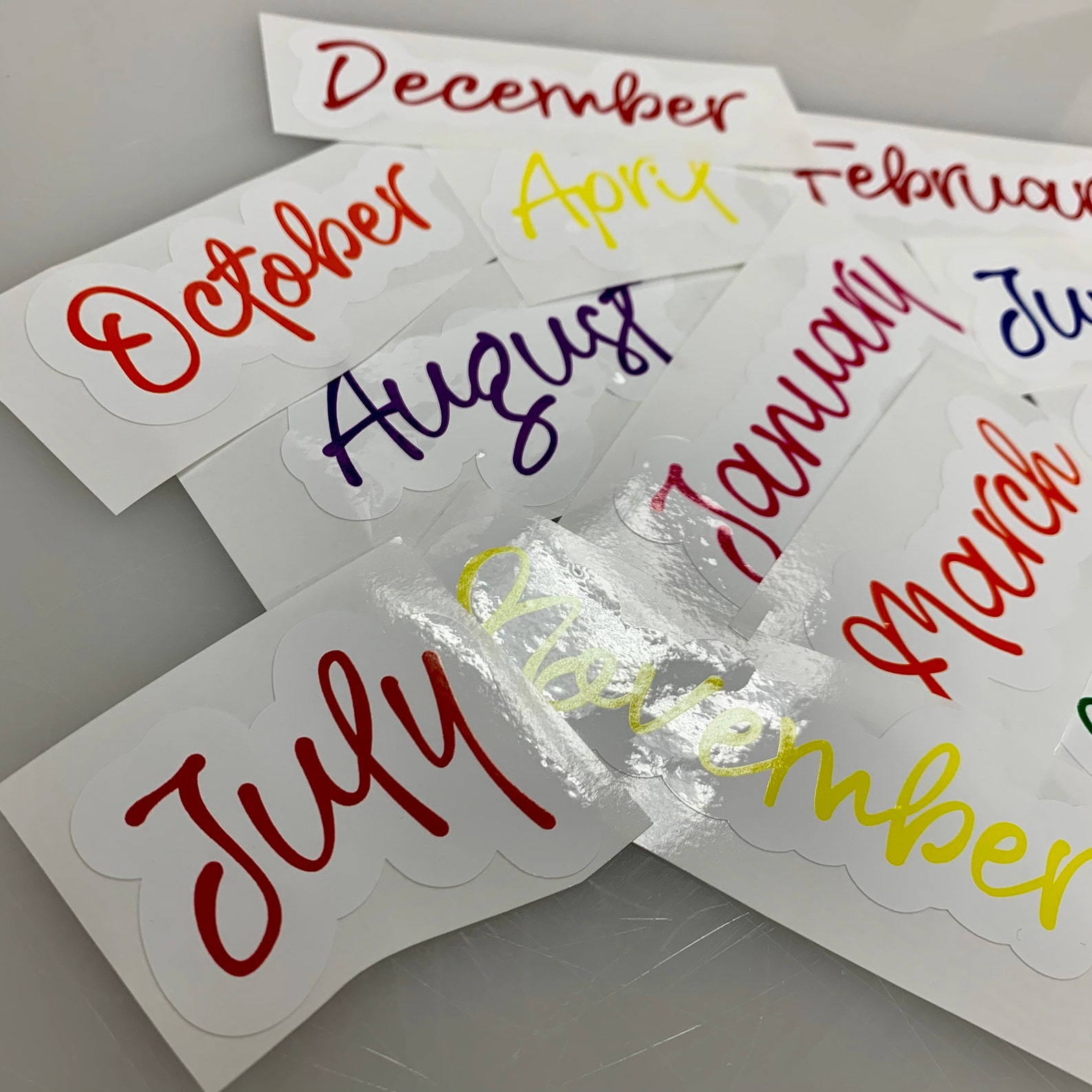 Custom Static Cling Decal | Nonadhesive, Repositionable, and Reusable ...